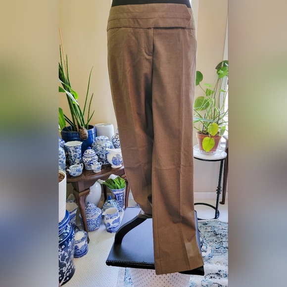 The Limited | Pants & Jumpsuits | Drew Fit Pants Light Brown Heather 6r ...